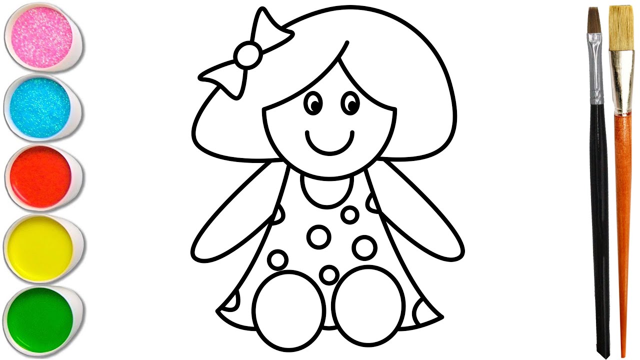 Step-by-Step Guide: How to Draw a Cute Doll Easily and Creatively ...