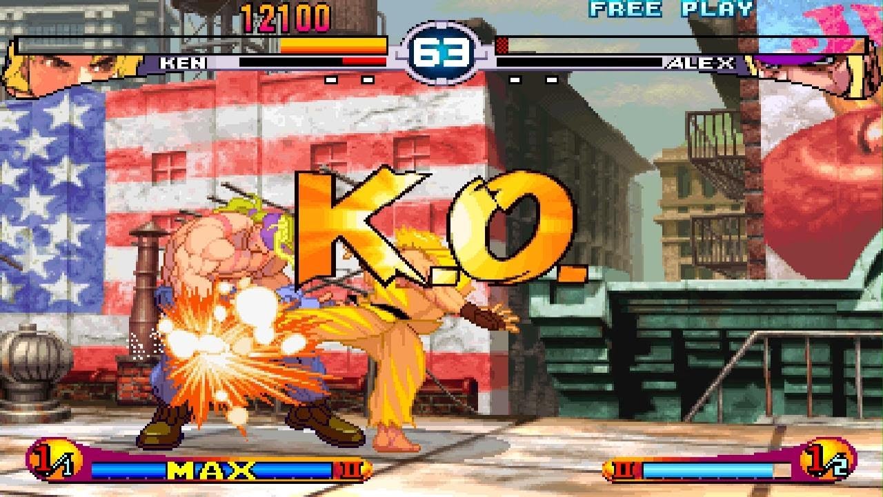 Street Fighter 3 2nd Impact Ken Playthrough - YouTube