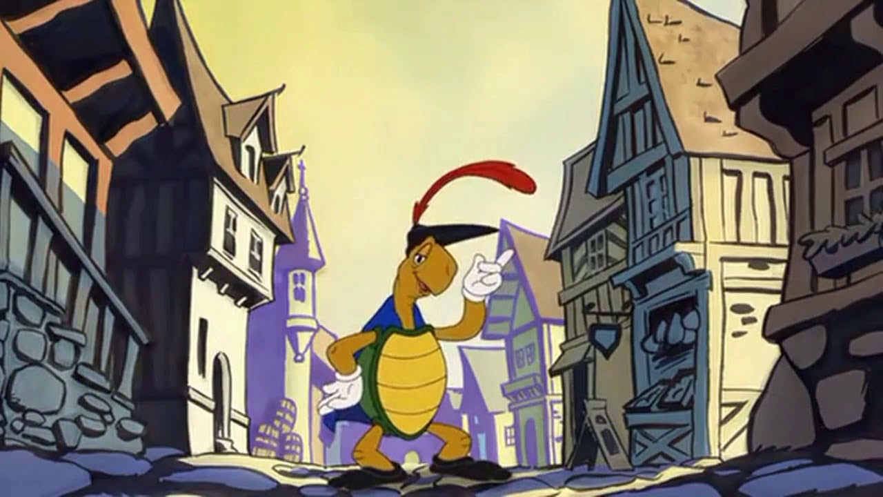 Mickey, Donald, Goofy the three musketters: "All for one" (greek) - YouTube