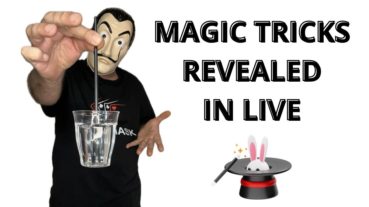 4 AMAZING MAGIC TRICKS REVEALED IN LIVE #magic #tricks #live #shorts # ...