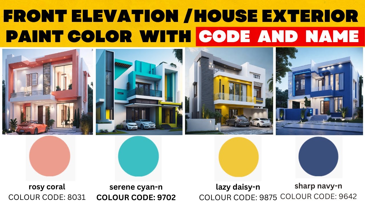 Exterior House Painting Color Ideas Asian Paints | House Best Exterior ...
