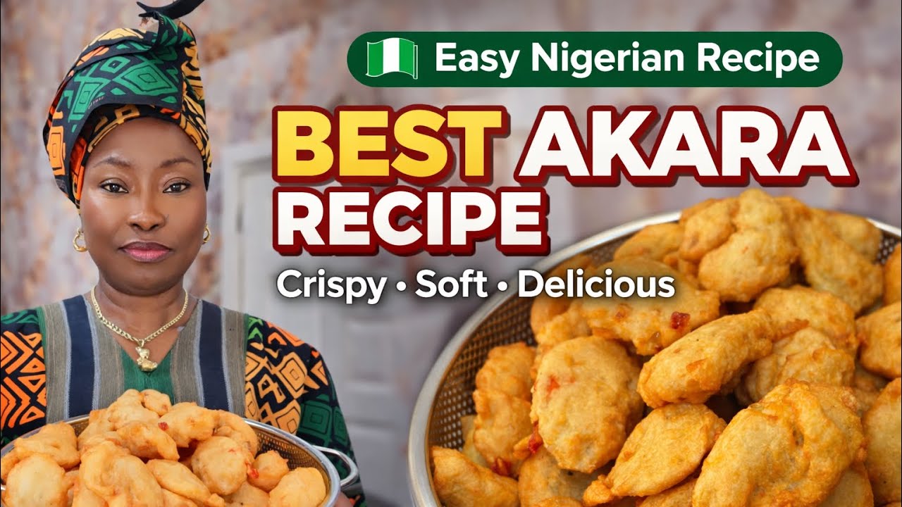 How to Make the Best Akara | Crispy Outside & Soft Inside (Easy ...