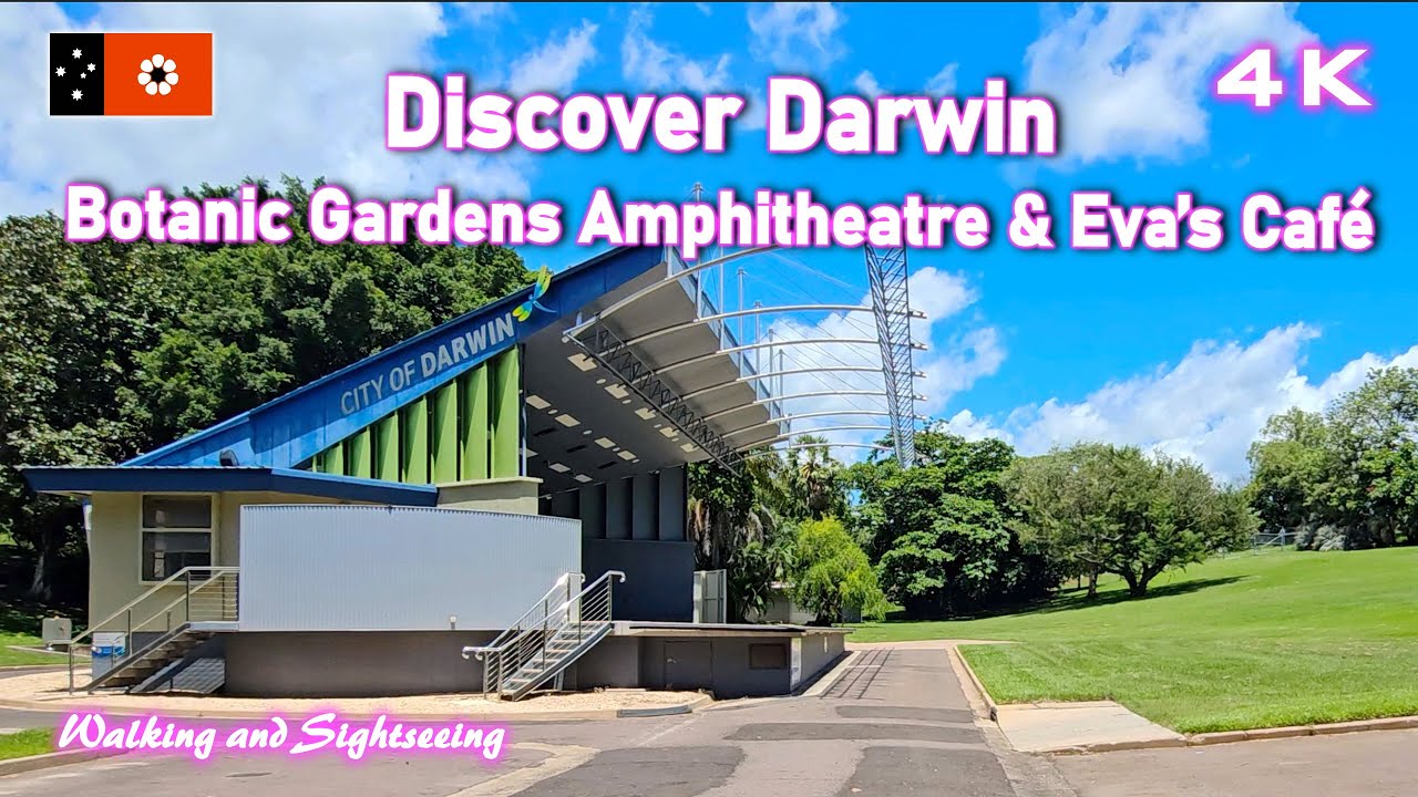 🌿 George Brown Botanic Gardens Walk + Darwin Amphitheatre & Eva's Café ...