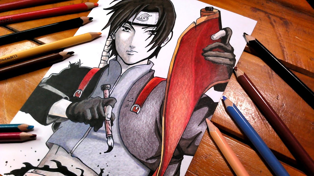 Como dibujar Sai | Naruto shippuden - YouTube