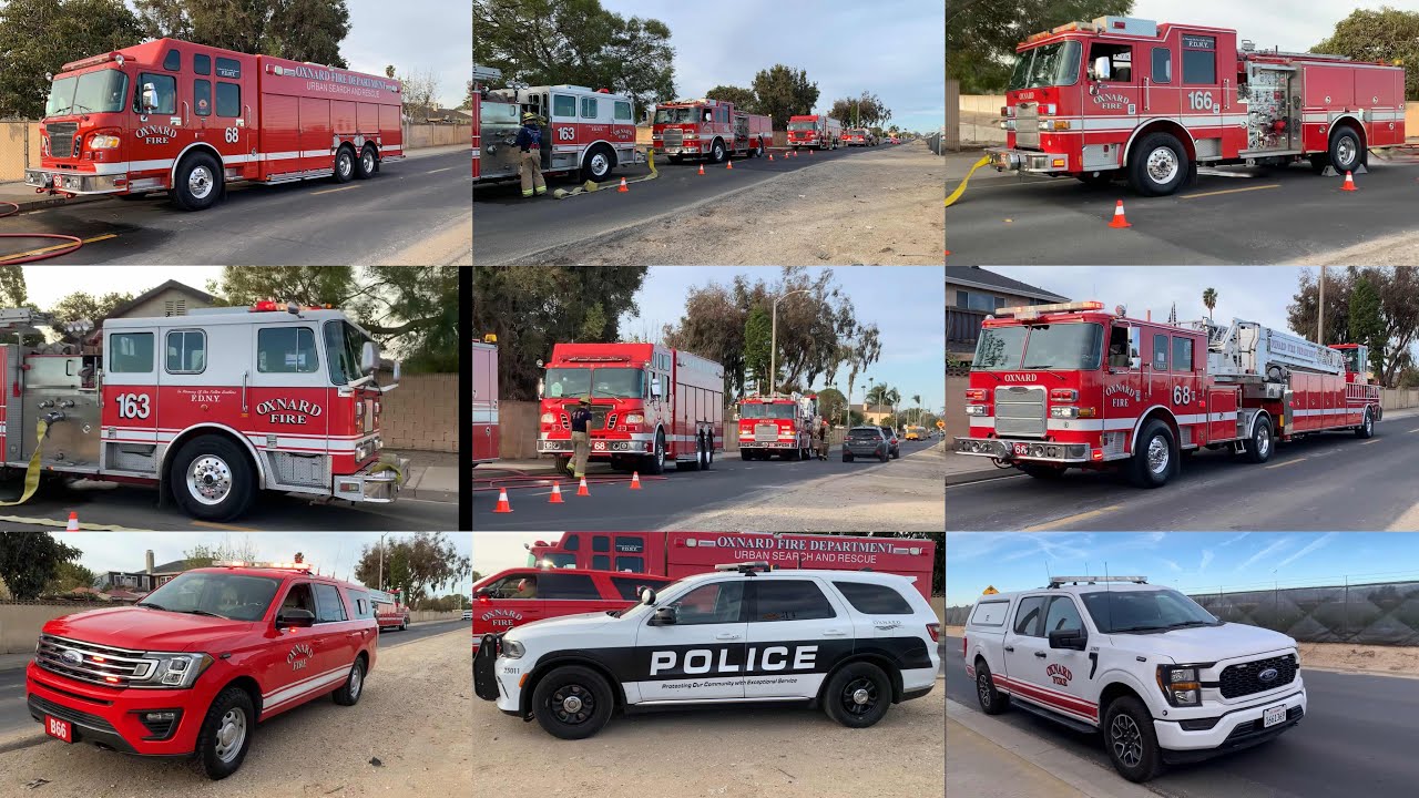 *VEGETATION FIRE*— Oxnard Fire Department & Oxnard Police Department ...