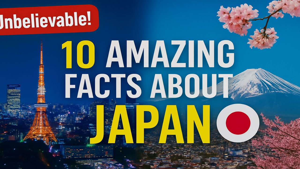Japan 🇯🇵 | The Most Unique Country? 🤔 | 10 Mind Blowing Facts 🌸 - YouTube
