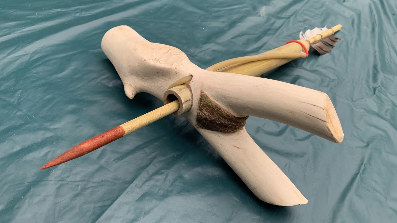 DIY Wood - Easy Design to Create Powerful Slingshot From Wood - YouTube