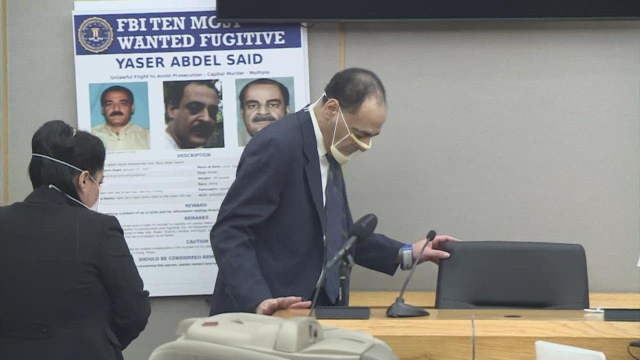 Yaser Said takes the stand at his capital murder trial - YouTube