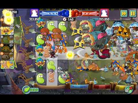 Plants Vs Zombies 2 Practice room|Explode o nut power up world ...