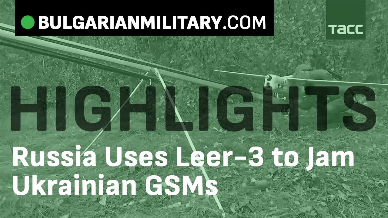 Russian Leer-3 jams GSMs in Ukraine - YouTube