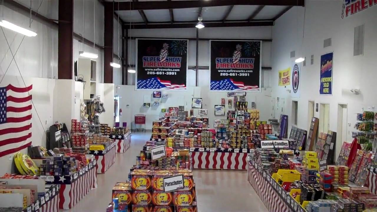Super Show Fireworks Super Center - YouTube