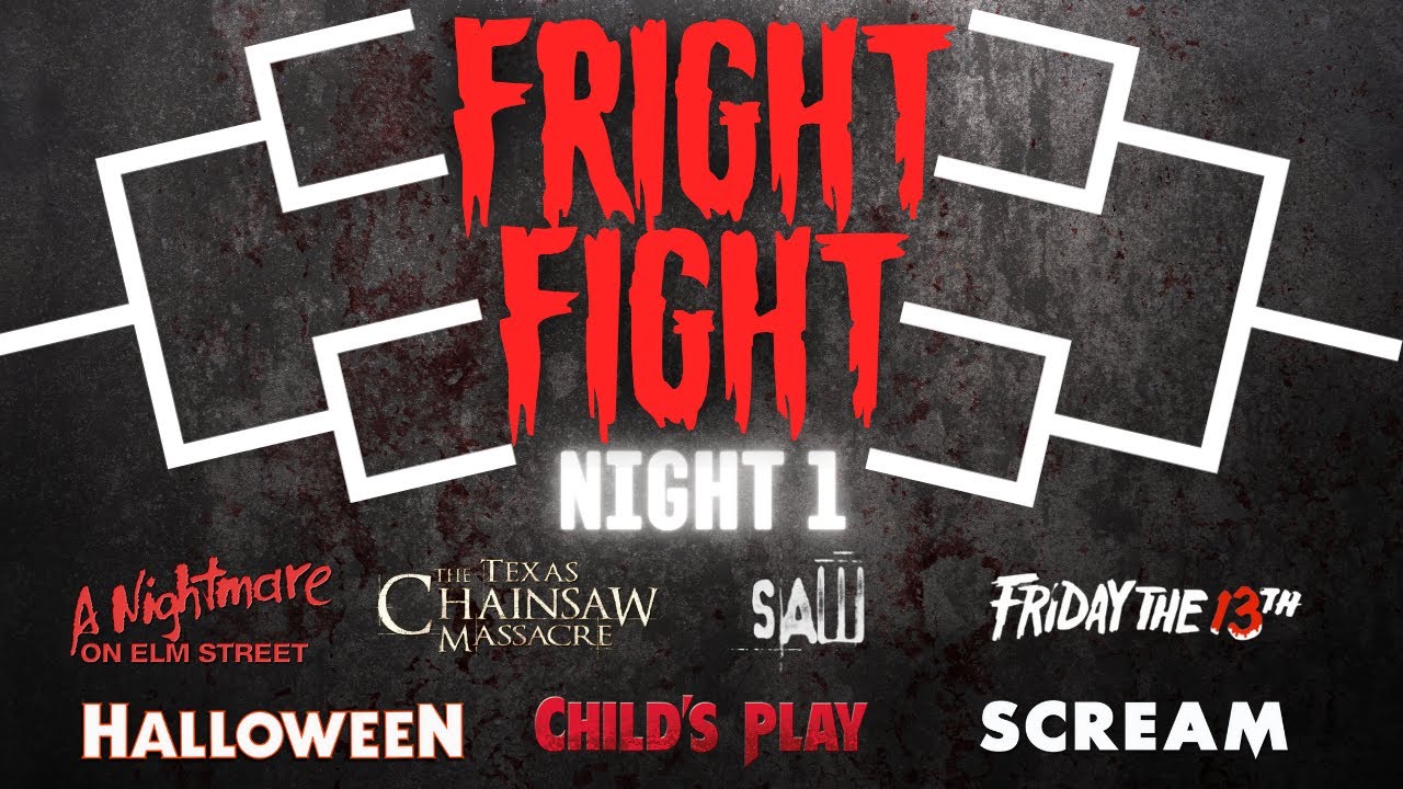 FRIGHT FIGHT HORROR TOURNAMENT 2022 (Night 1/2) | 7 Horror Franchises ...
