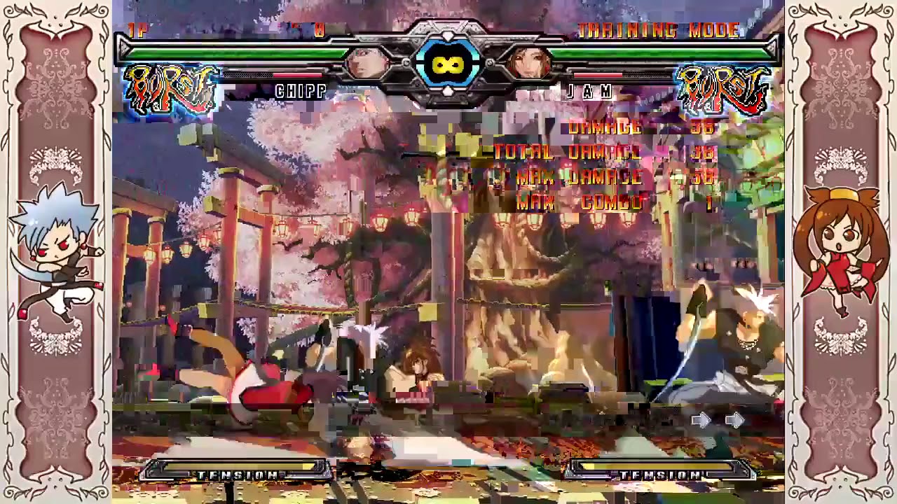[CH] Chipp running through opponent on throw kd - YouTube