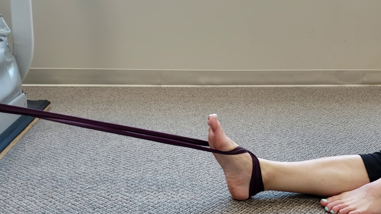 Figure 8 Self Ankle Mobilization - YouTube