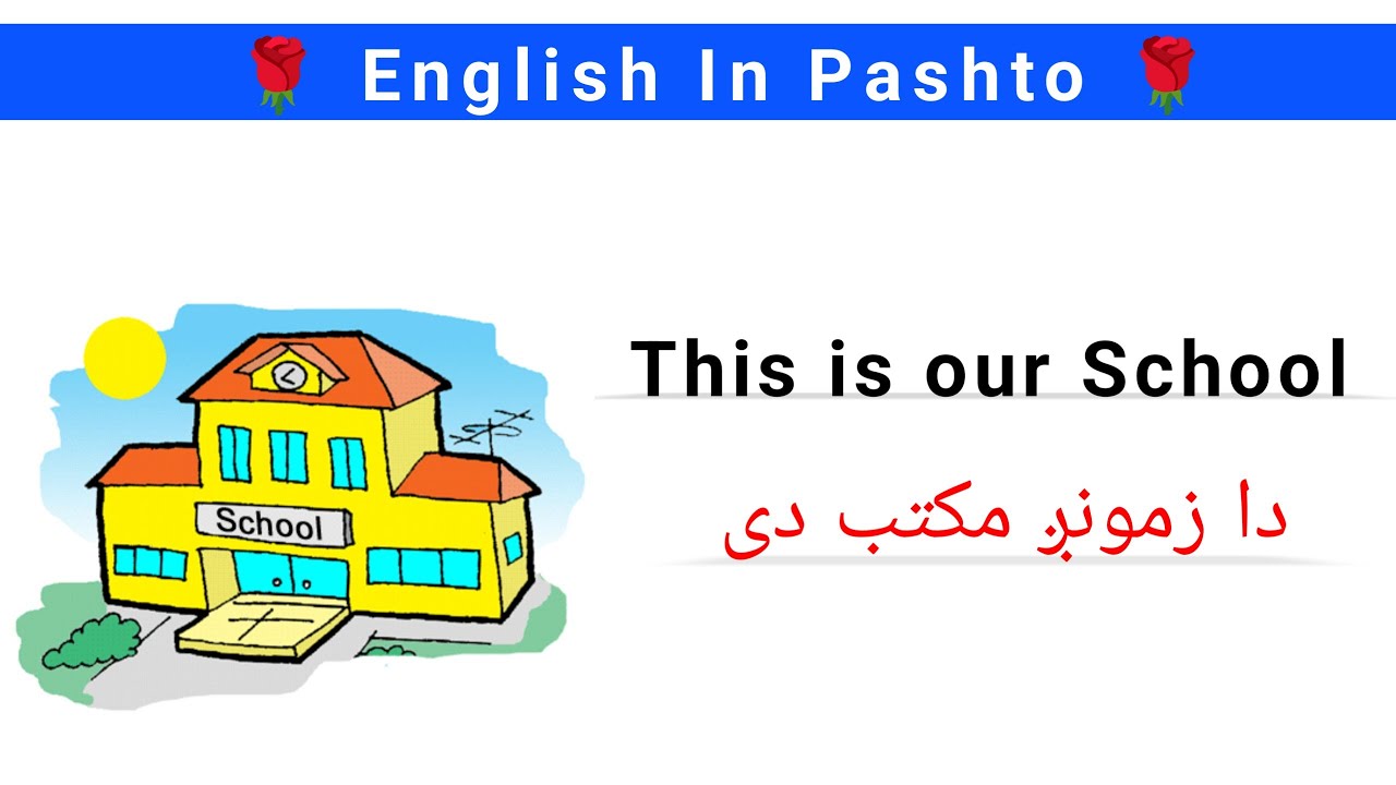 10 | English To Pashto Learning | English sentences for beginners in ...