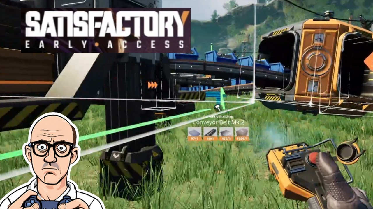Satisfactory - First Look - Let's Play this Early Access - More of Phase 2 done - Ep23 - YouTube