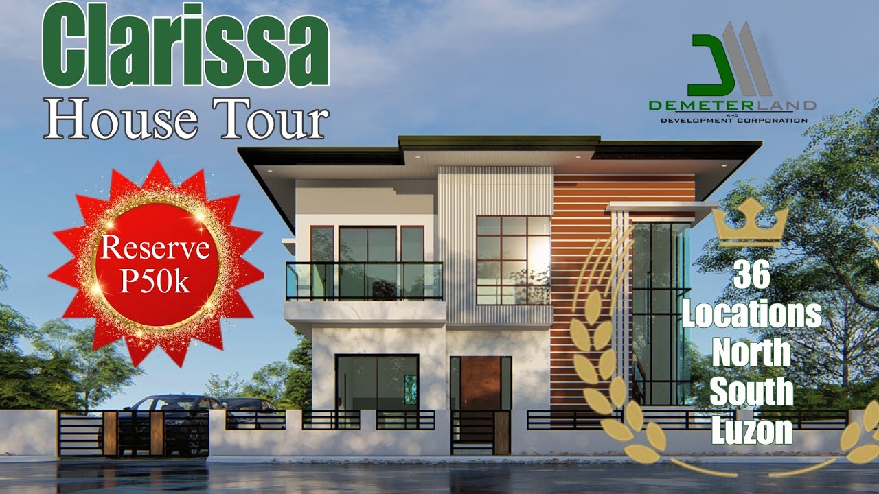 Demeterland Clarissa House Tour Modifiable Preselling Home in 36 ...