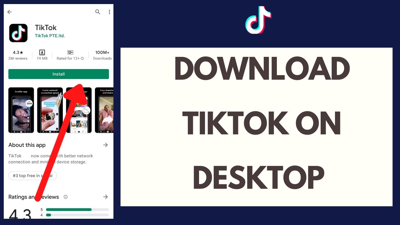 How to Download TikTok on PC | tiktok.com - YouTube