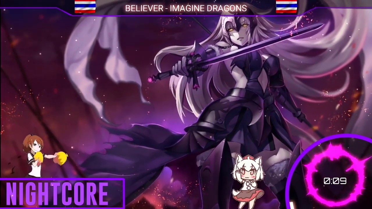 {«NIGHTCORE»}BELIEVER - IMAGINE DRAGONS (Metal cover by SOLENCE) - YouTube