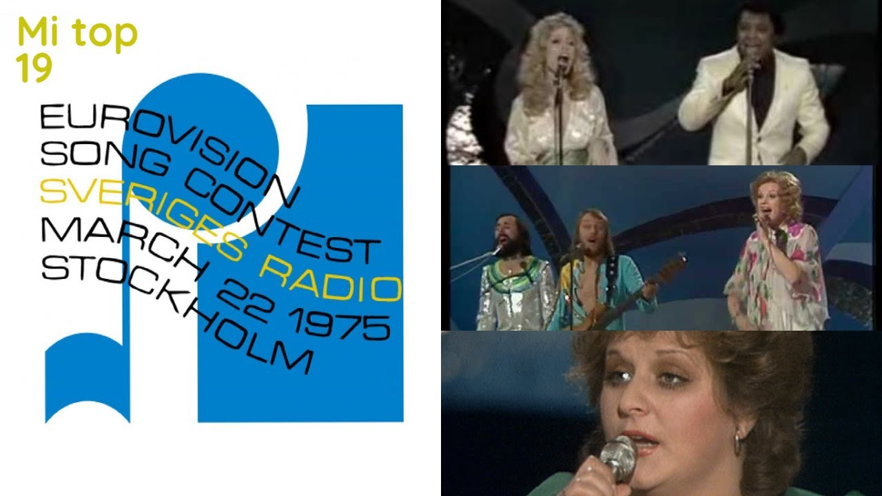 Eurovisión 1975 - Mi top 19 - YouTube