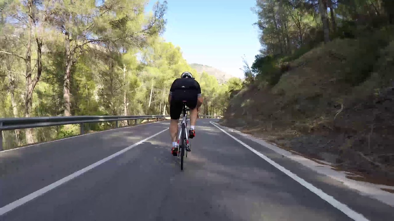 cycling in Benidorm 2017 Calpe - YouTube