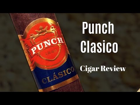Punch Clasico Cigar Review - YouTube