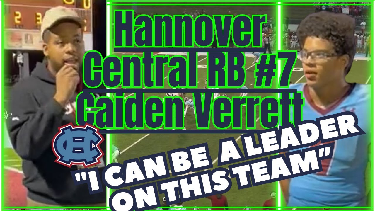 Region Spotlight-Caiden Verrett JR. RB #7-Hannover HS Cedar Lake ...