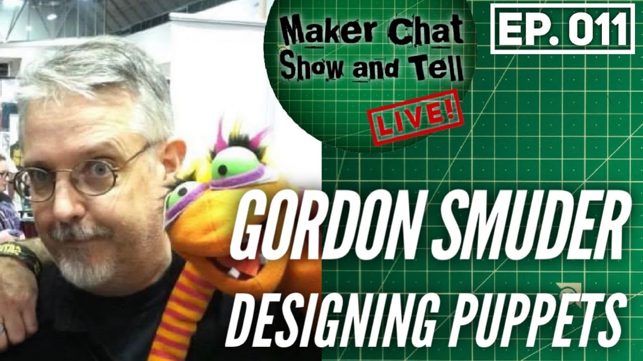 Designing Puppets with Gordon Smuder - Ep. 011 - Mustard Jelly! Show and Tell - YouTube