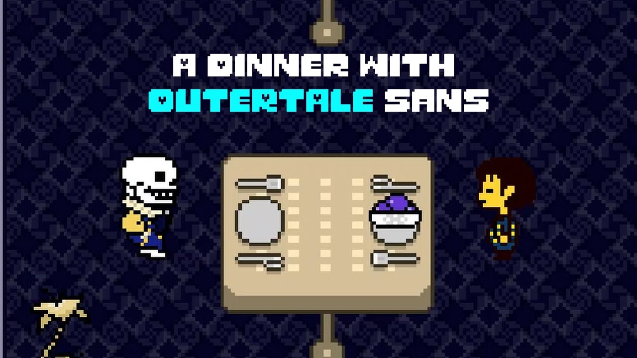 OUTERTALE - A dinner with sans - YouTube