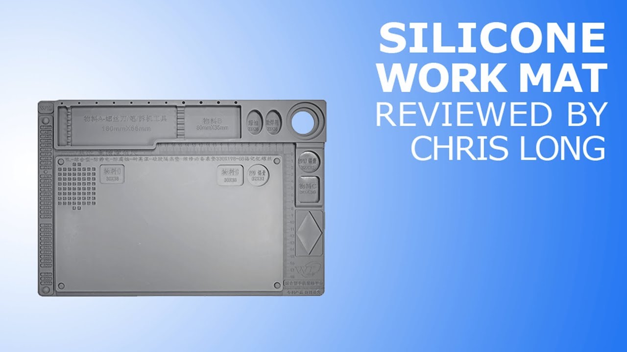 Review Silicone Work Mat - YouTube