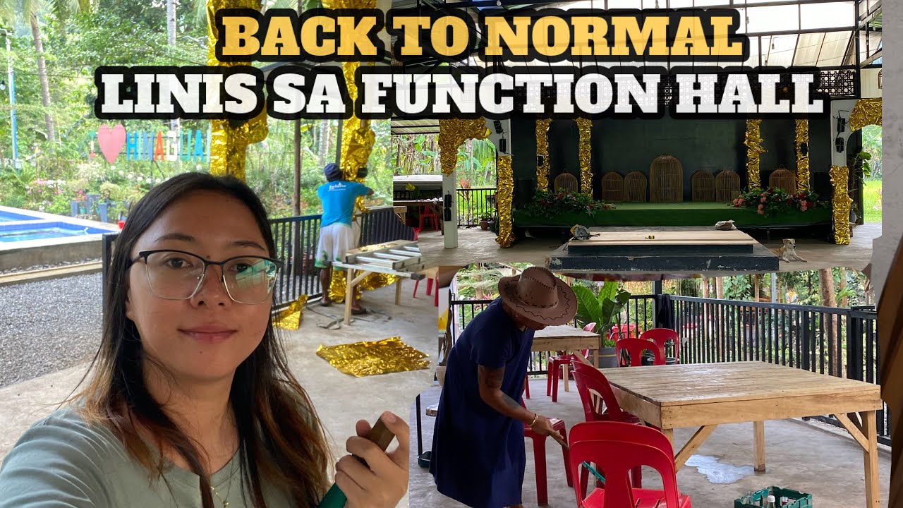 LINIS SA FUNCTION HALL @SimplyAmory - YouTube