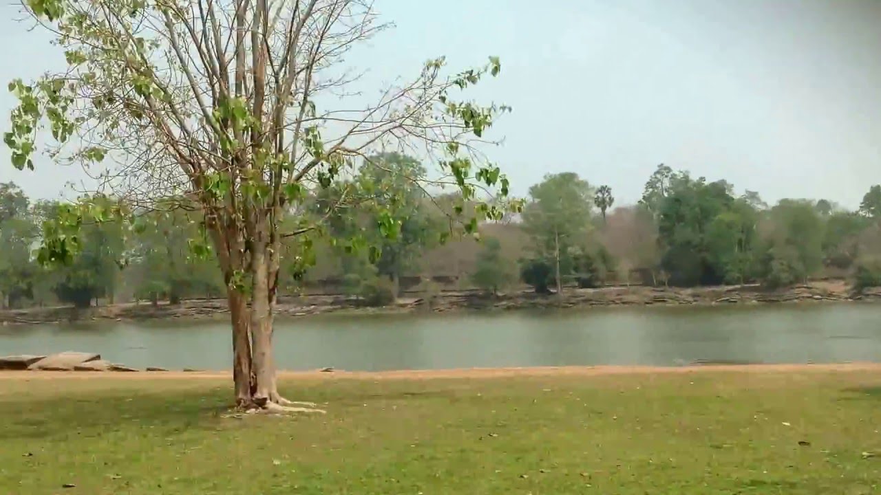 Around Angkor wat temple ( Angkor Touch ) - YouTube