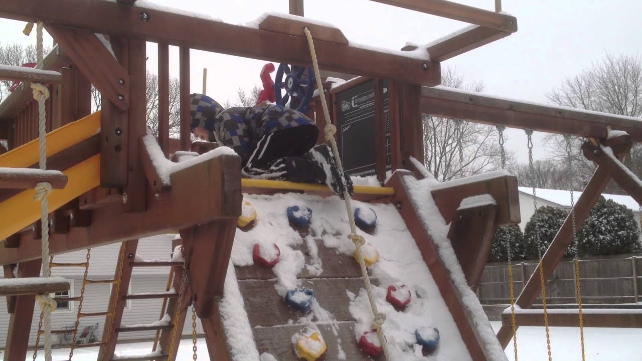 Tyler playing in the Snow, 2012 - YouTube