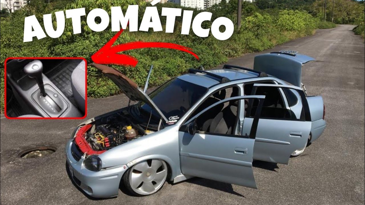 CORSA AUTOMÁTICO + SUSPENSÃO A AR, COM CONTROLE DE TRAÇÃO E TUDO MAIS ...