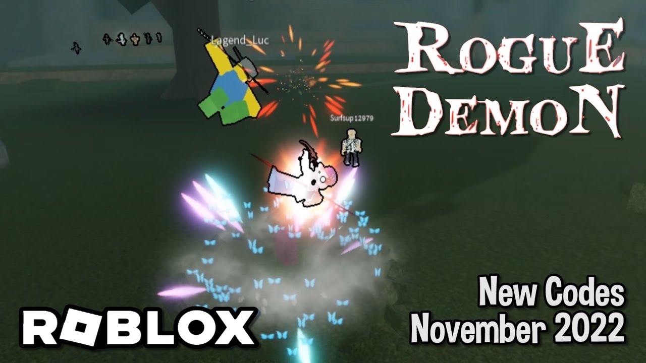Roblox Rogue Demon New Codes November 2022 - YouTube