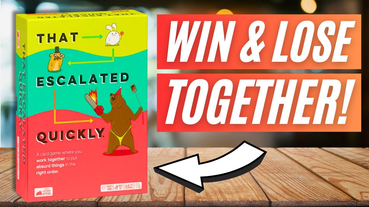 That Escalated Quickly Game REVIEW - YouTube