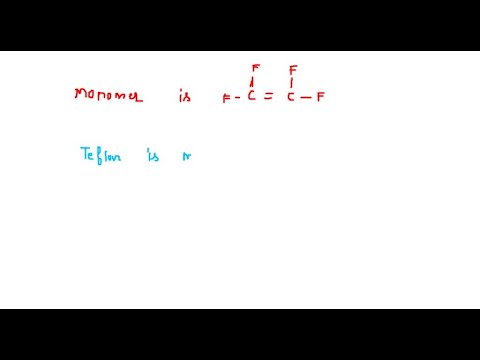 F_2 C=CF_2 is monomer of (a) Teflon (b) glyptal (c) nylon-6 (d) buna ...