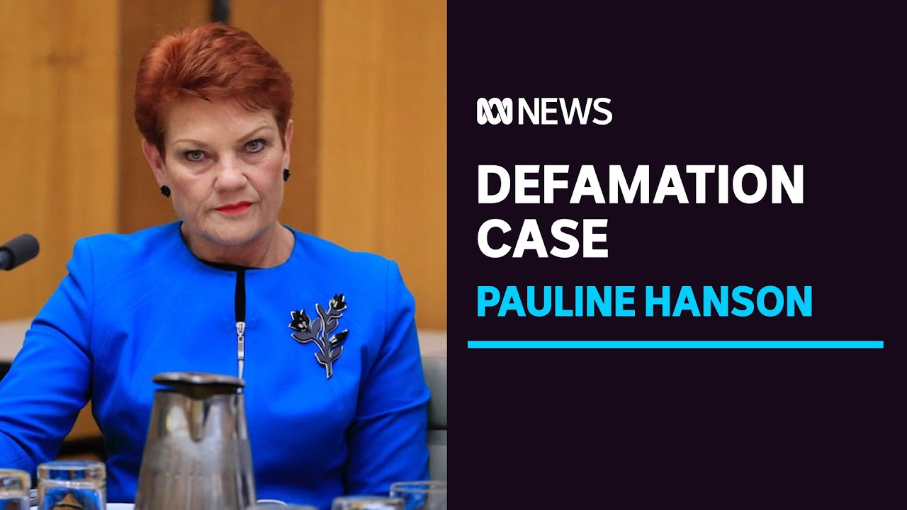 Pauline Hanson to pay Brian Burston over defamation | ABC News - YouTube