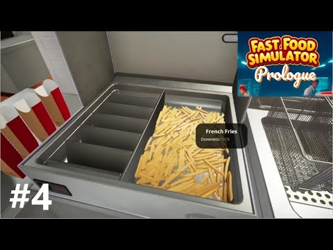 Fast Food Sim | #4: Fries With That Burger??? - YouTube