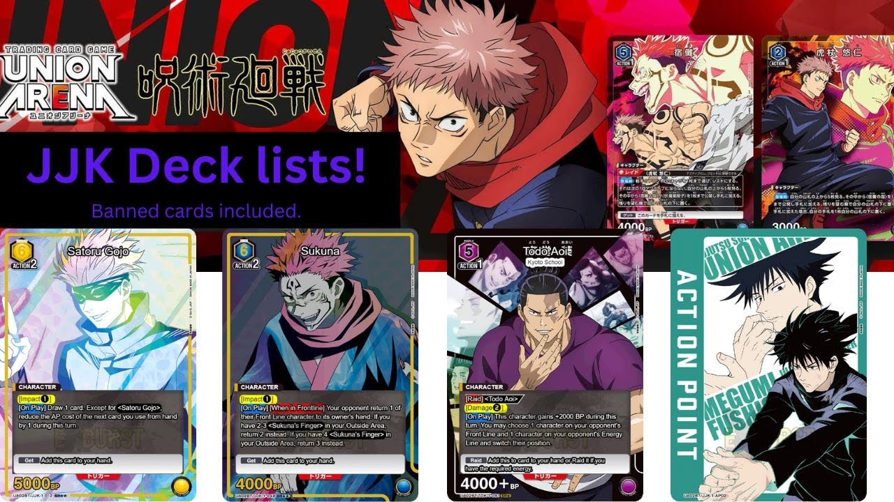 JJK Decks you HAVE to build! - YouTube