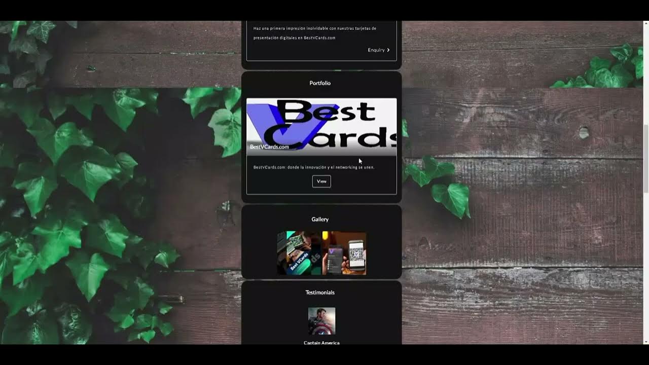 Presentación de Best Vcards - YouTube