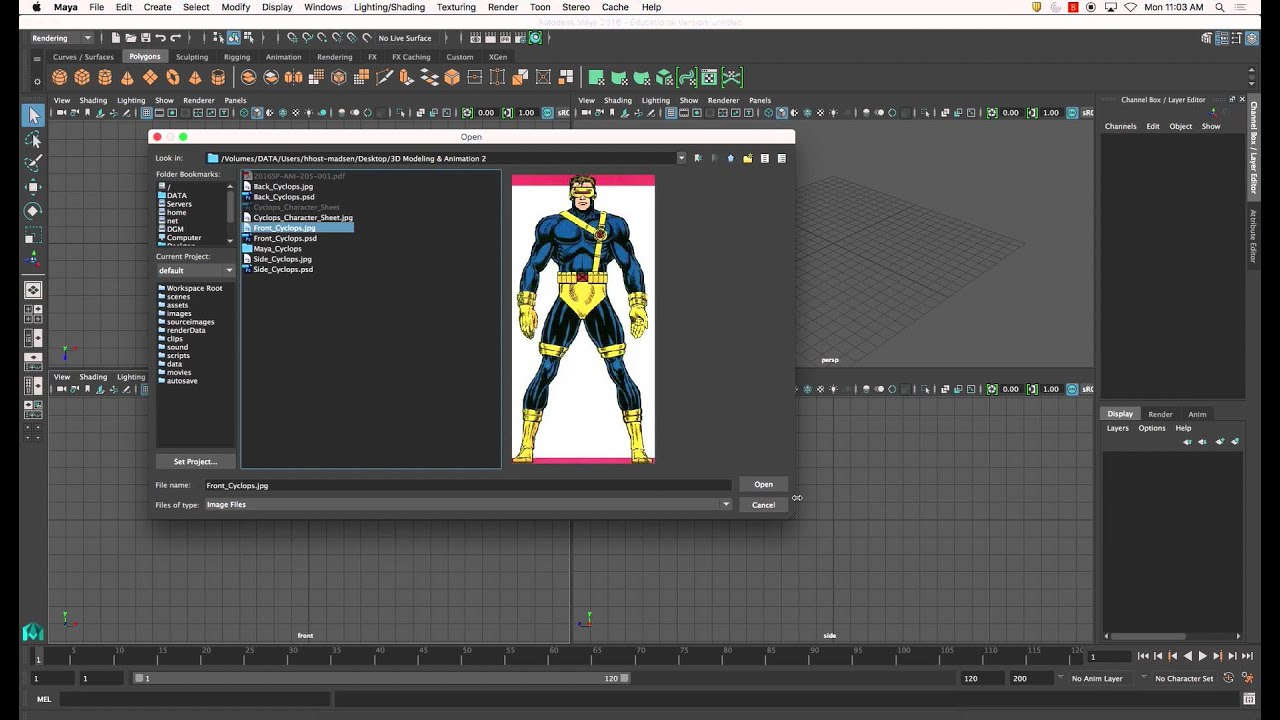 Modeling a Character in Maya - Step 1 - YouTube