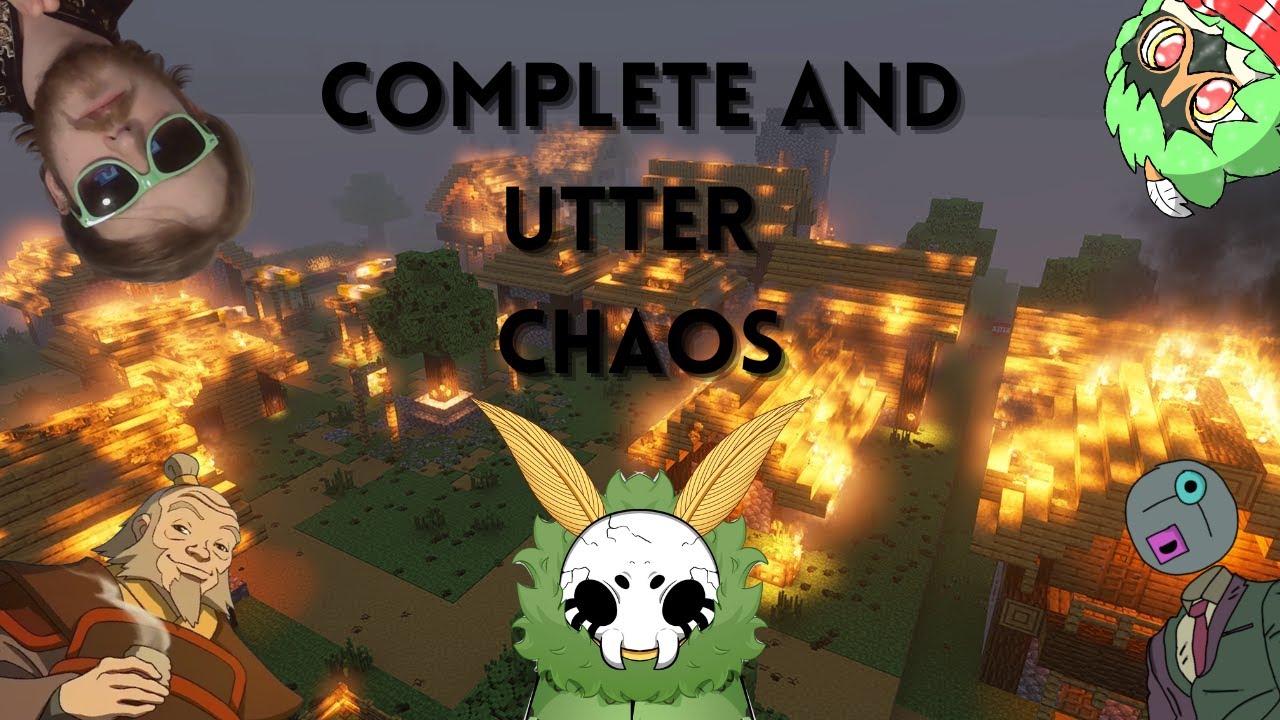 Complete and Utter Chaos | Minecraft With the Homies - YouTube