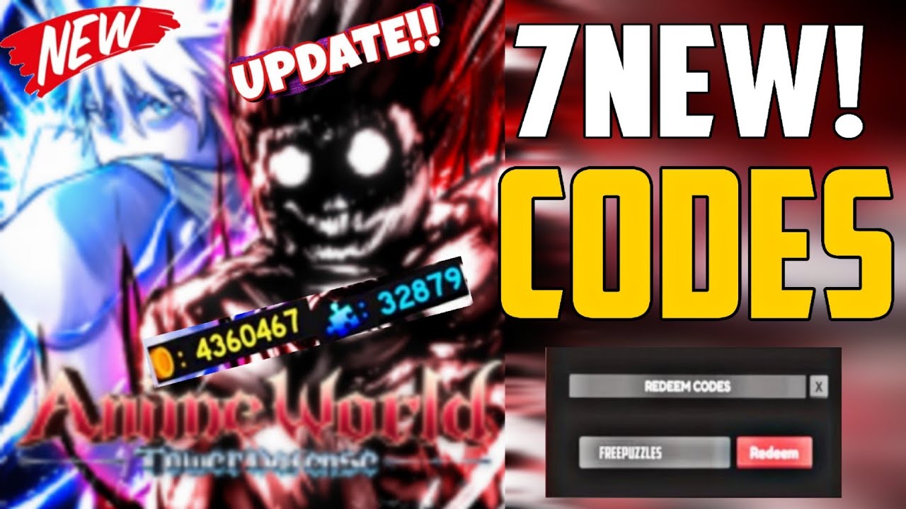 *NEW UPDATE* ALL WORKING CODES FOR ANIME WORLD TOWER DEFENSE! ROBLOX ...