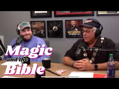 Stephen Bargatze talking about magic and the Bible - YouTube