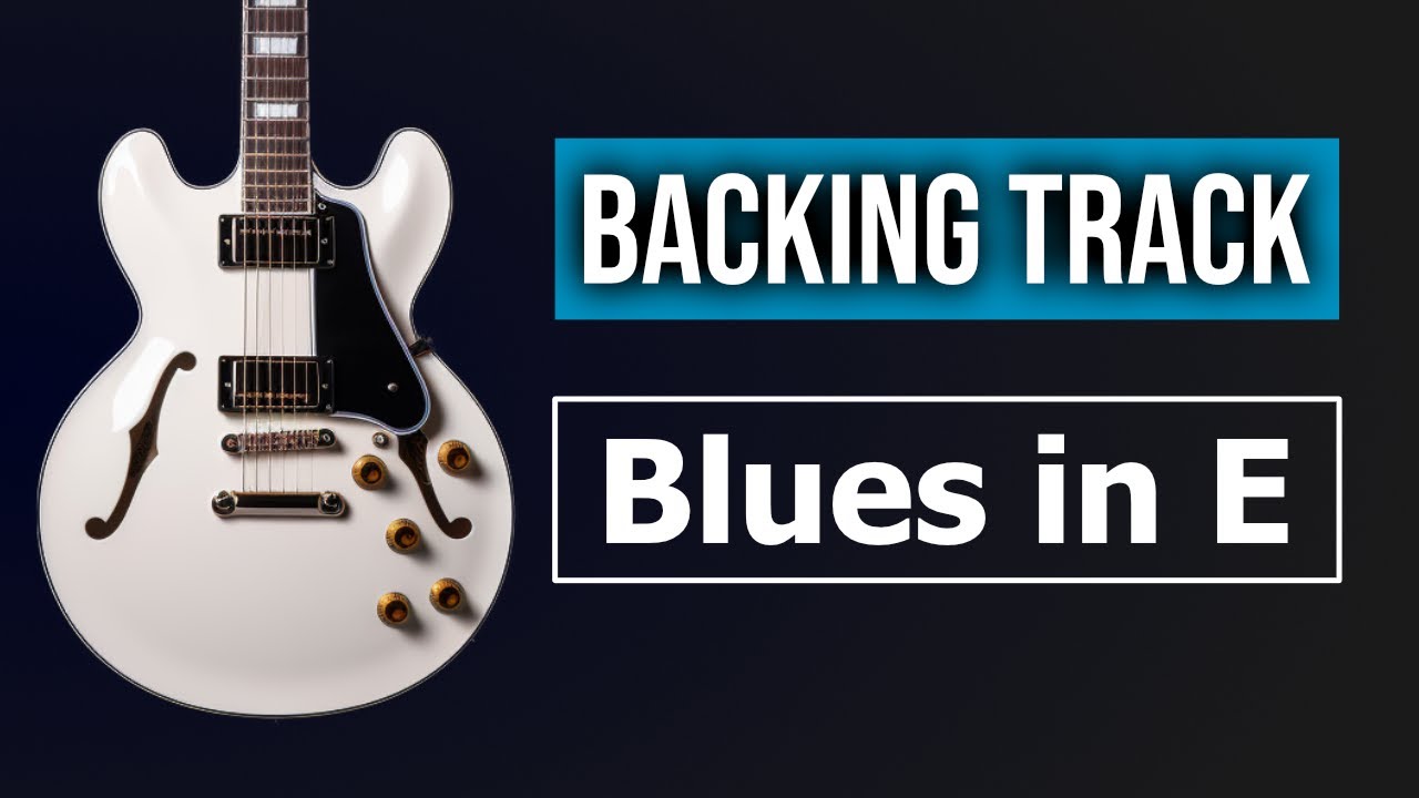 Smooth Blues Guitar Backing Track Jam in E (BOSS Katana 50 MK2) - YouTube