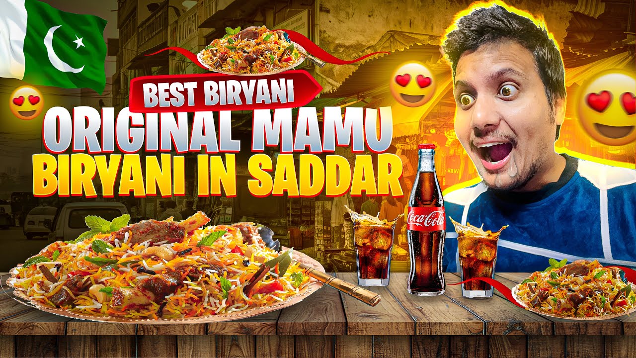 Original Mamu Biryani in Saddar | Crazy Rush and Hype | Best Biryani ...