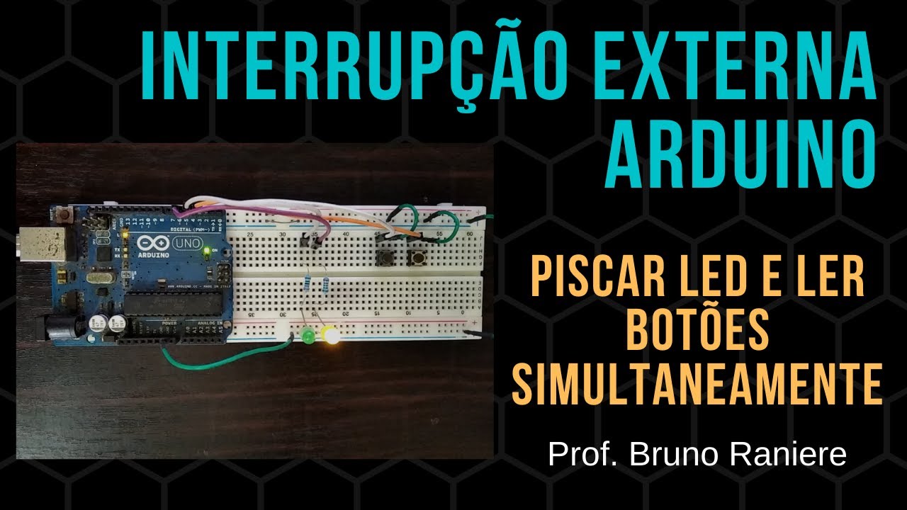 Interrupção externa - arduino uno - YouTube