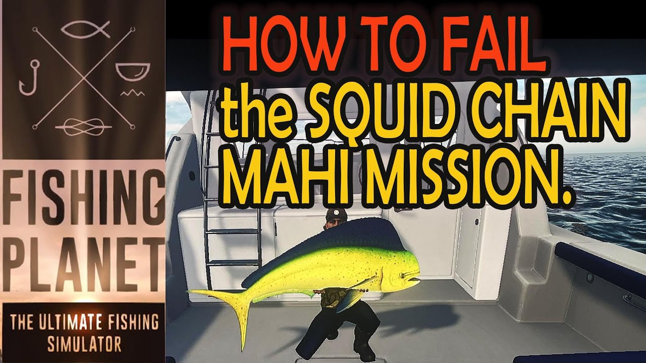 Fishing Planet - How to Fail the Hunt Squid Chain Mission - Kaiji No Ri Ocean Update - YouTube