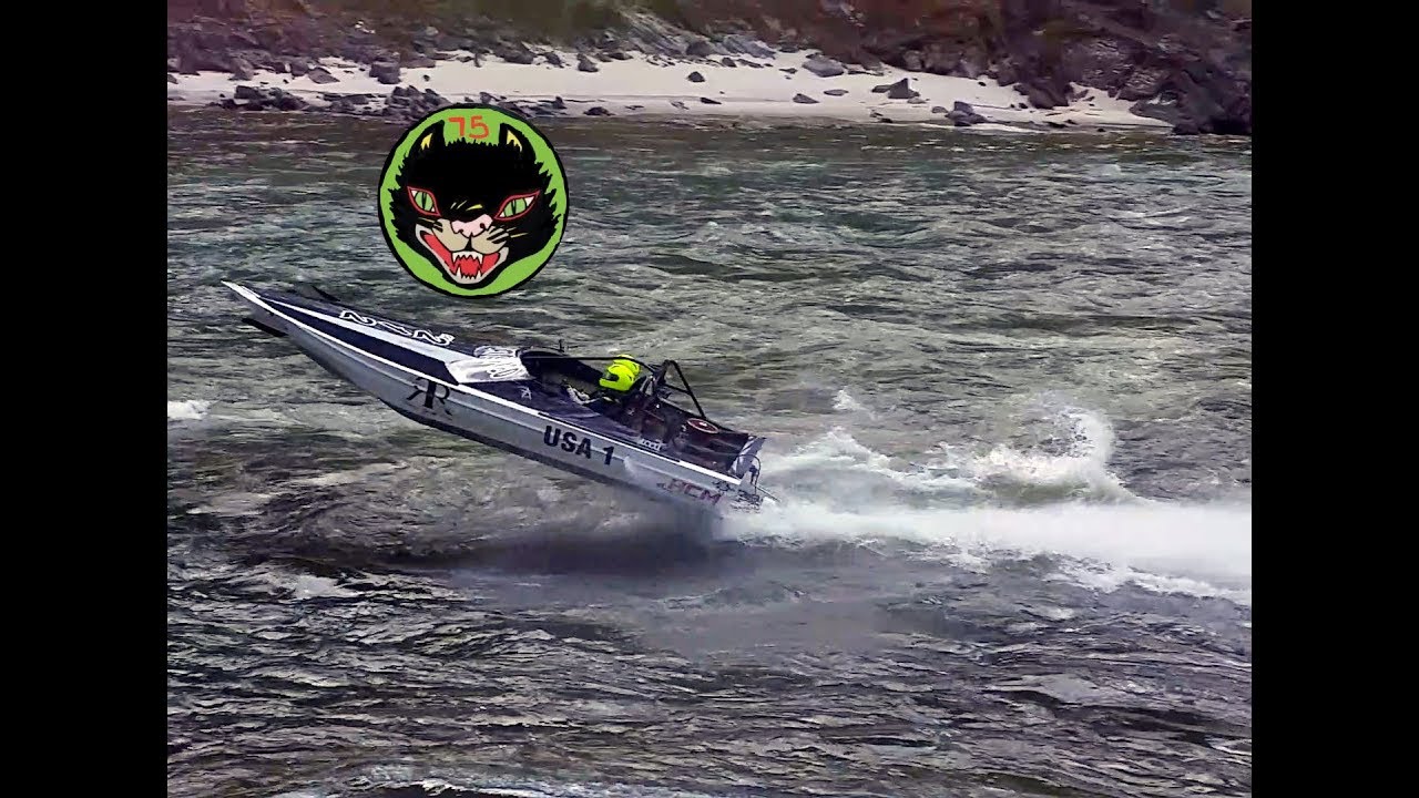 Leg 1. 2018 Salmon River jet boat race. - YouTube